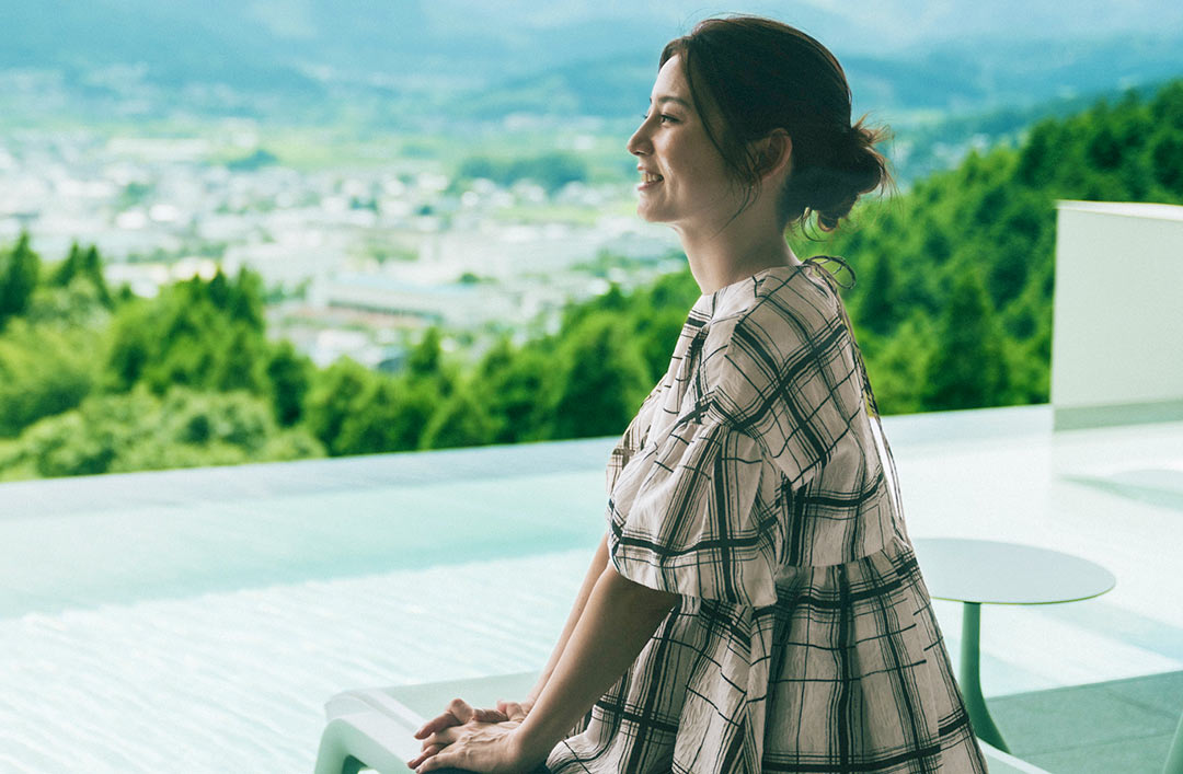 宿から出るのがもったいない。宇賀なつみの由布院“名宿”探訪 | edit Oita エディット大分